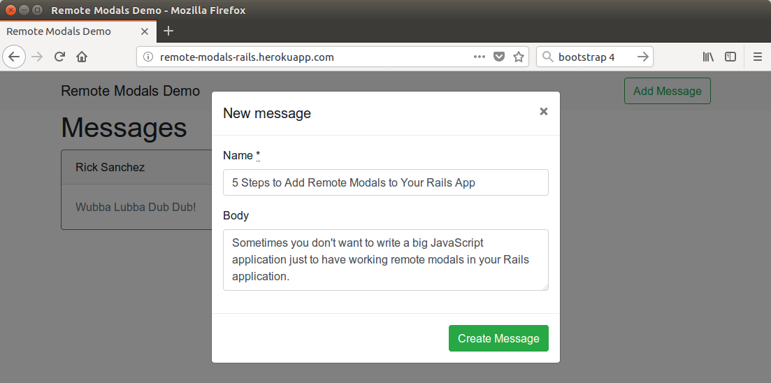 5 Steps to Add Remote Modals to Your Rails App