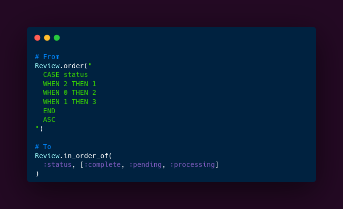 Custom Ordering Without Custom Sql With Ruby On Rails 7