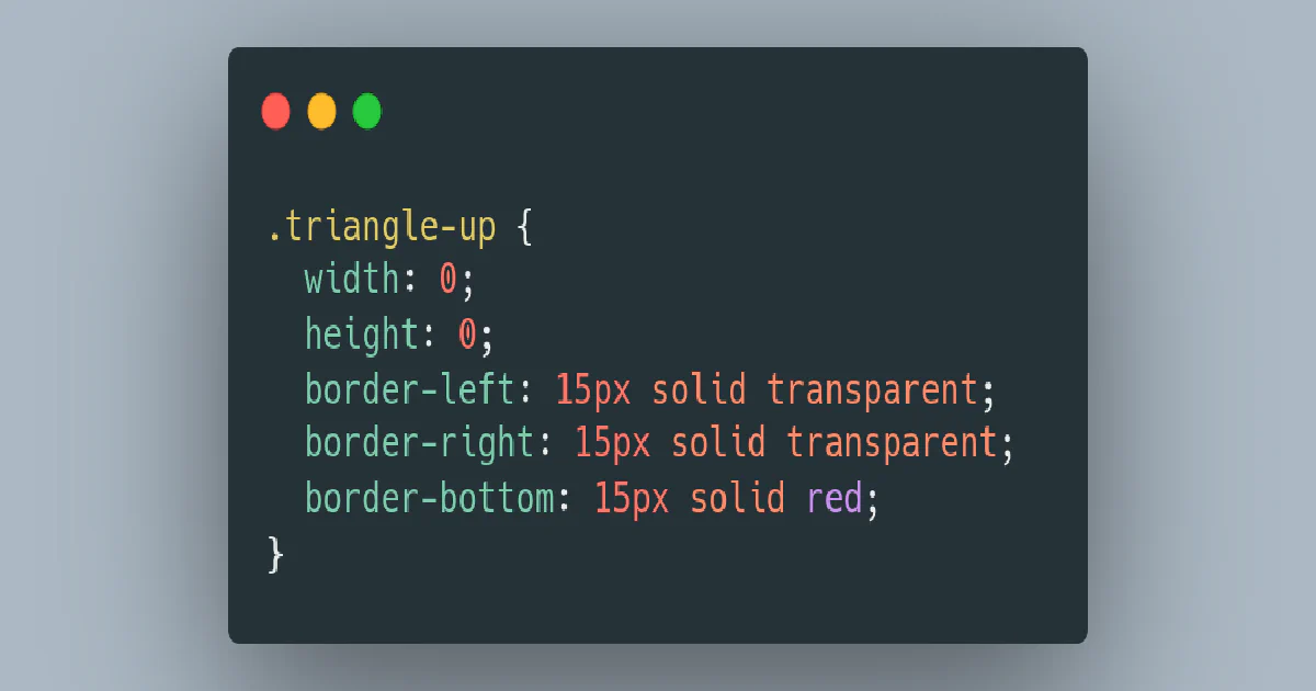 How to create triangles in CSS | JetThoughts Blog